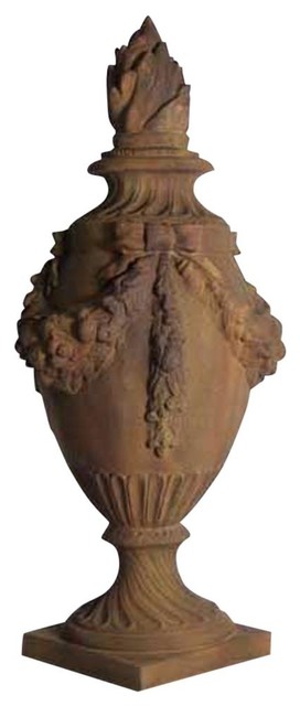 Empire Flame Finial 48, Architectural Finials - Traditional - Garden ...