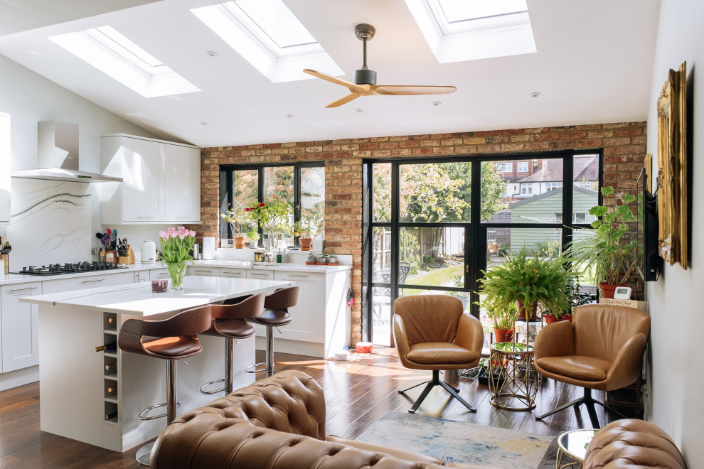 Rear extension and loft in Hampton - Contemporary - Kitchen - by Fluent ...