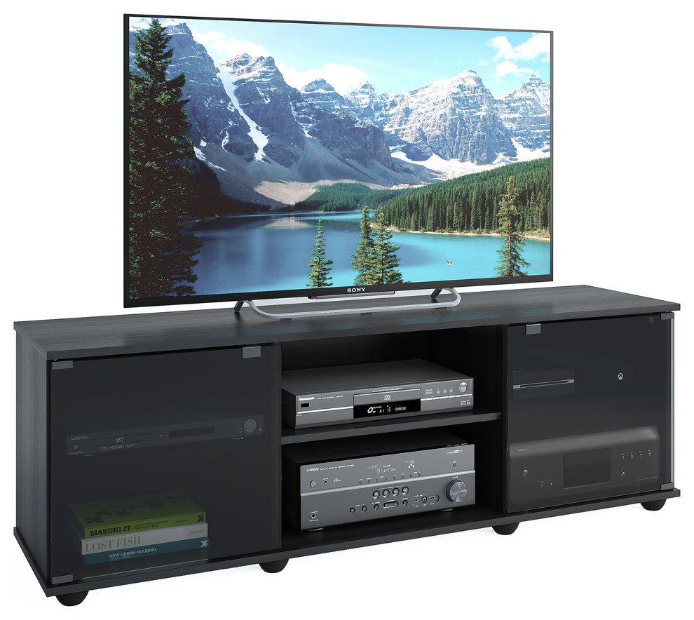Fiji 60" TV Component Bench - Transitional - Entertainment Centers And ...