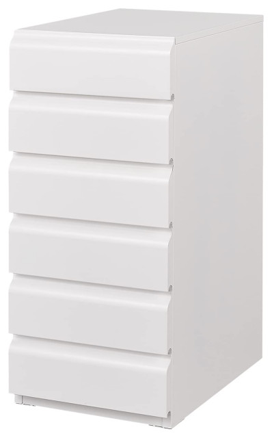 6 Metal Drawers, Vertical Cabinet Metal Storage Cabinets Drawers ...