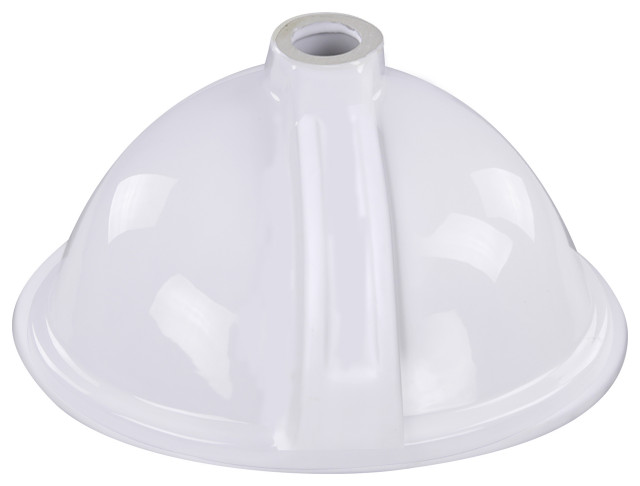 13"X 10"Glazed Bottom Undermount Ceramic Sink - Contemporary - Bathroom ...