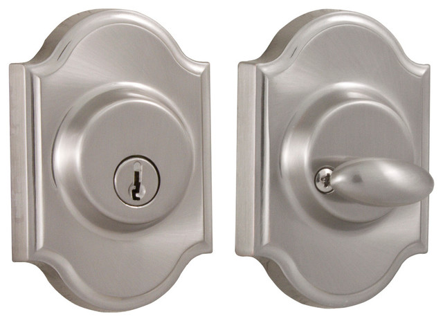 Weslock Single Cylinder Premiere Deadbolt, Oil Rubbed Bronze Finish ...