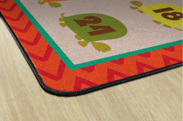 Flagship Carpets FE278-44A 7'6"x12' Counting Turtles, Seats 24 ...