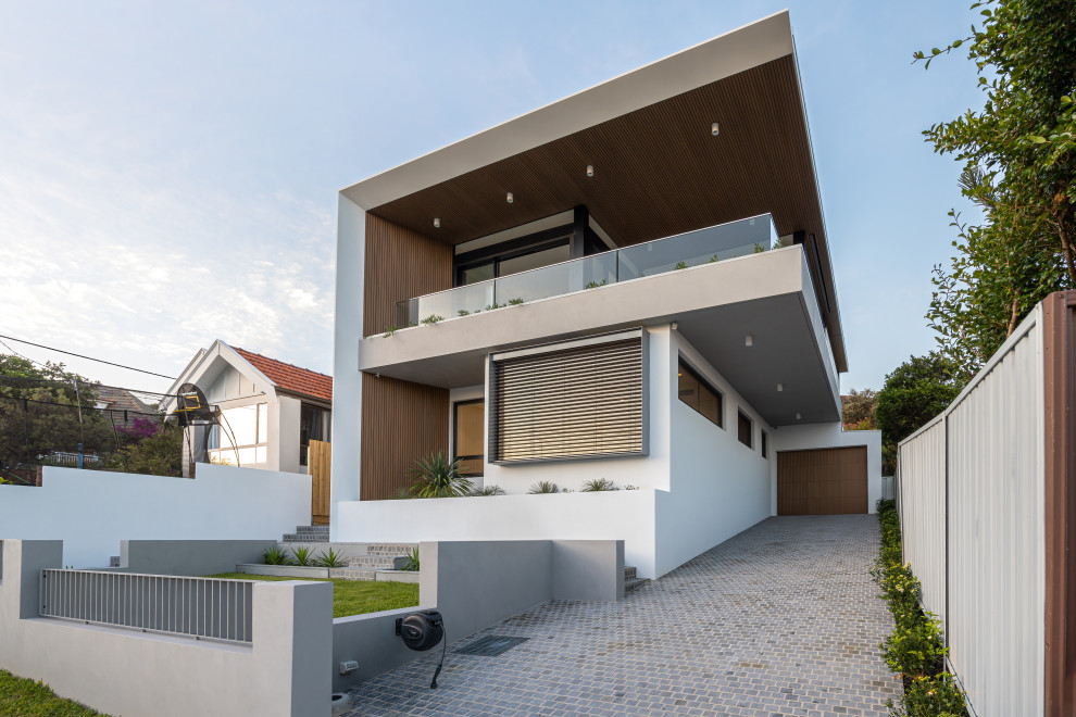 Duncan St Maroubra - NSW | CX Castellated Cladding Tas Oak & French Oak ...