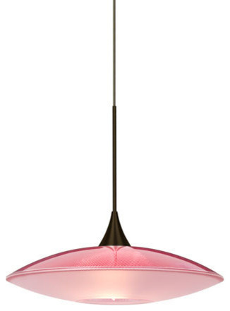 Spazio 1 Light Pendant Lighting, Bronze - Contemporary - Pendant ...