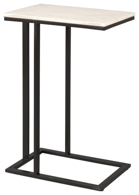 Brentton Marble C Table - Transitional - Side Tables And End Tables ...