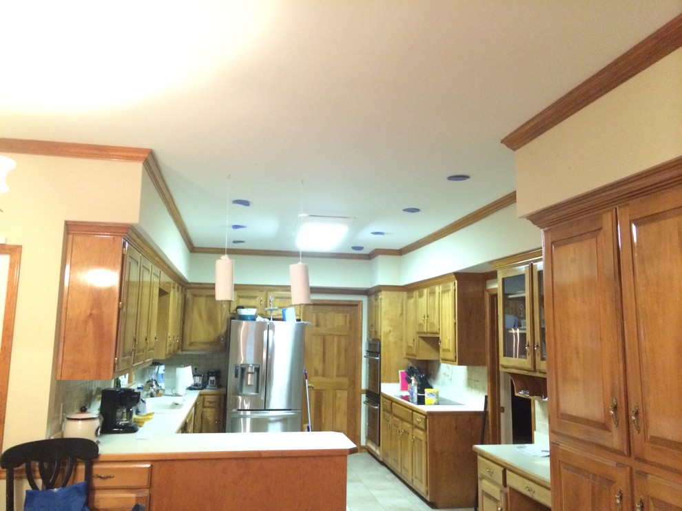 How to place recessed lights??