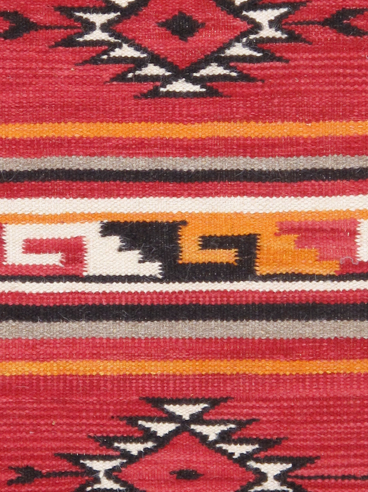 Tuscany Reversible Wool Red Area Rug- 2' 2'' X 3' 0'', 2' 2'' X 3' 0 ...