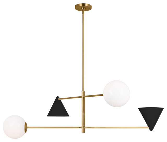 Visual Comfort Studio Cosmo Four Light Chandelier - Contemporary ...