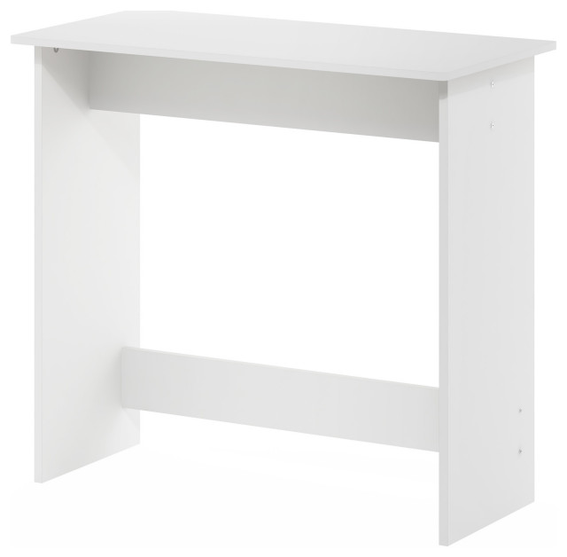 Furinno Simplistic Study Table White - Transitional - Desks And Hutches ...