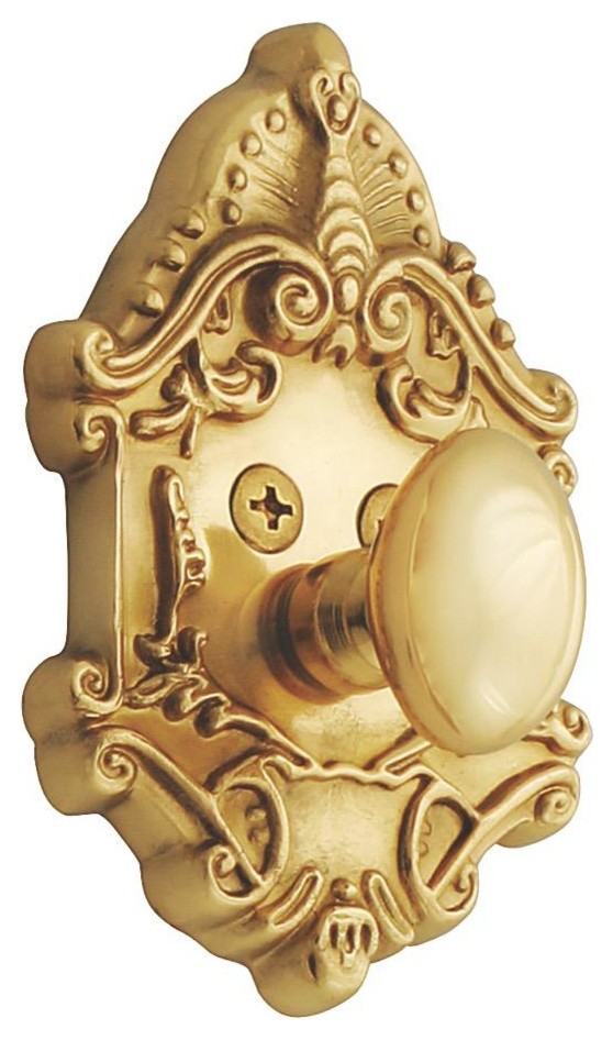 Nostalgic Victorian Deadbolt Keyed Alike, Unlacquered Brass ...