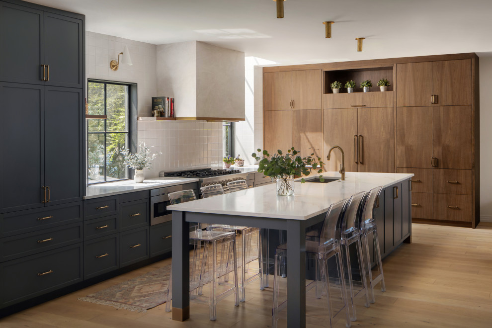 Ave H Residence - Transitional - Kitchen - Austin - by Page Paul ...