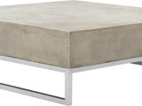 Safavieh Eartha Modern Concrete 11.42" Coffee Table Indoor/Outdoor ...