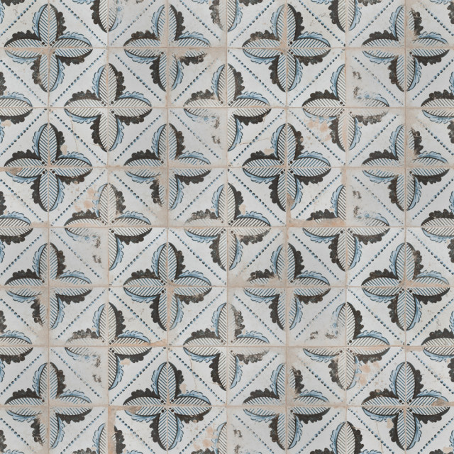 Kings Root Ceramic Floor and Wall Tile, Sample - Farmhouse - Wall And ...