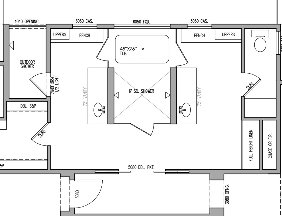 Primary Bathroom Layout Feedback