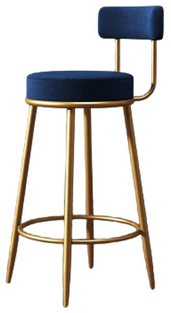 Luxury Golden Counter Stool - Midcentury - Bar Stools And Counter ...