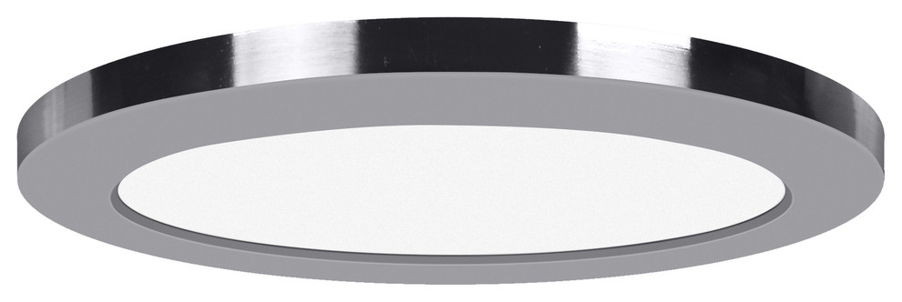 ModPLUS, Round LED Flush Mount, 7", 120V - Modern - Flush-mount Ceiling ...