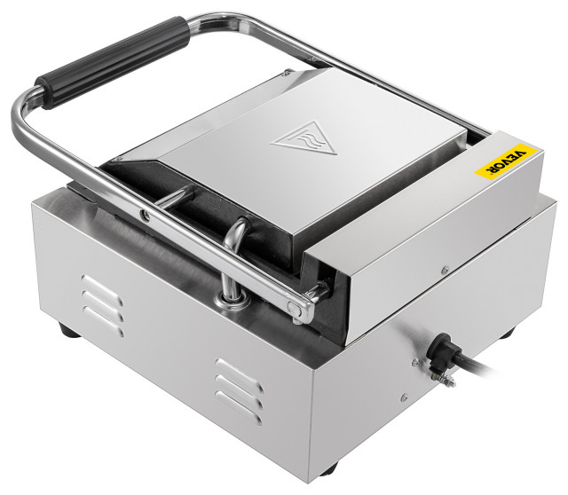 VEVOR Sandwich Bread Toaster Press Maker Electric Bread Grill 1800W ...