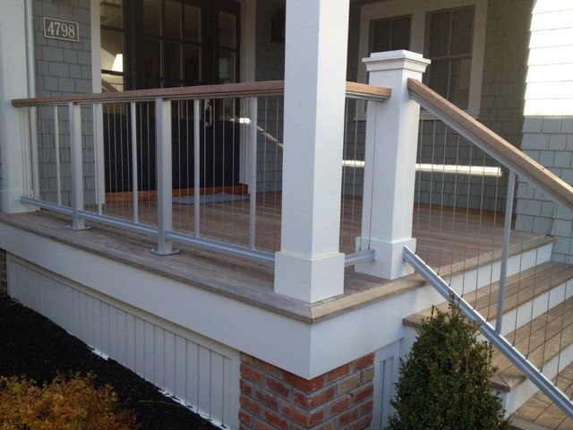 Fairman Residence - Vertical Cable Railing - Modern - Deck ...