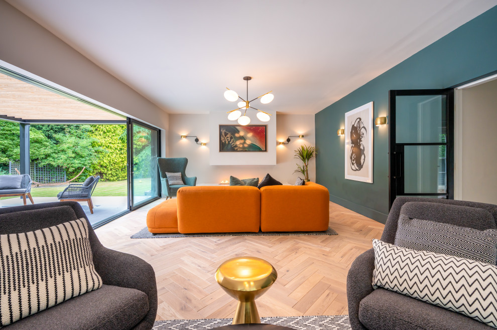Beautiful Rear Extension & Refurbishment, Warrington - Modern - Living ...