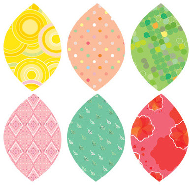 Spring Leaves Vinyl Wall Stickers - Wall Decals - by Simple Shapes | Houzz