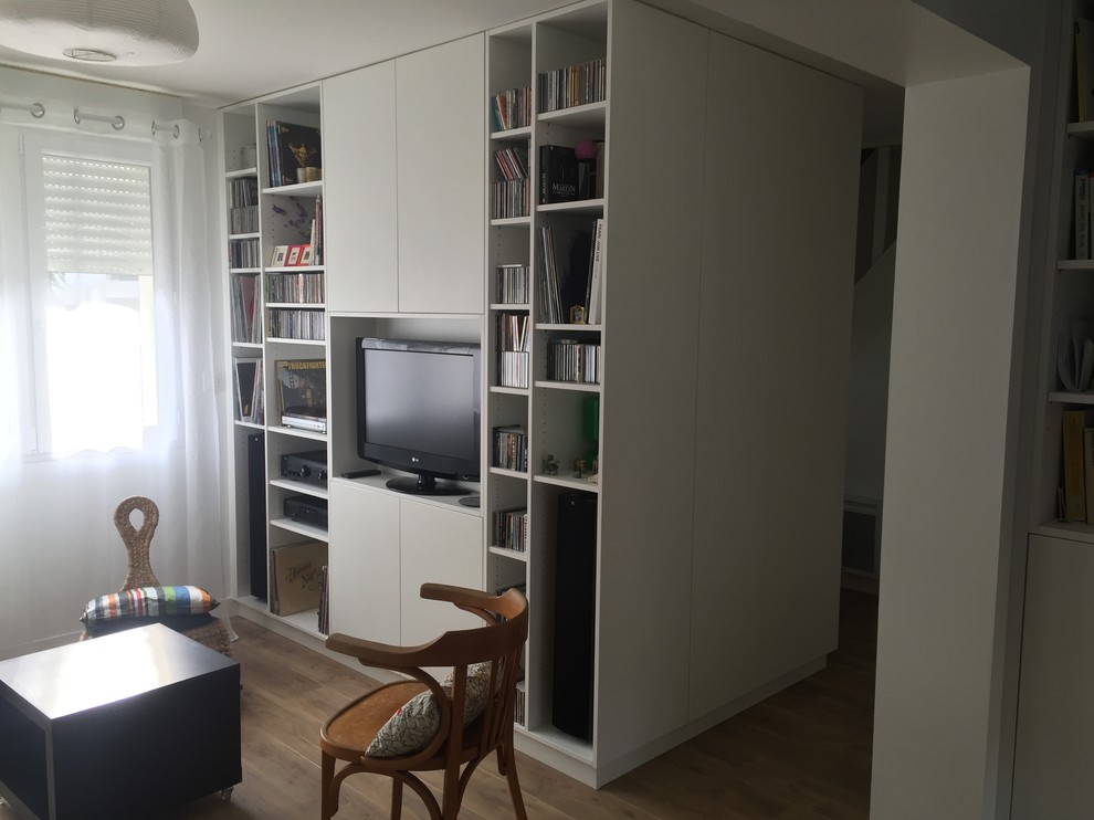 Un intérieur sur-mesure - Living Room - Angers - by Creativ Mobilier ...