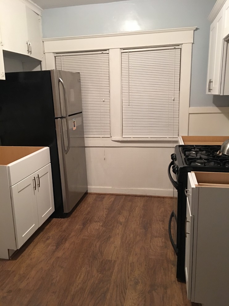 Refrigerator in Front of Window