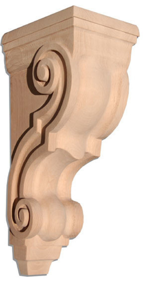 Saratoga Corbel, Large - Traditional - Corbels - by More Than Moldings ...