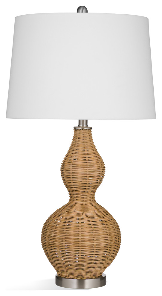 Rovert Table Lamp - Tropical - Table Lamps - by BASSETT MIRROR CO. | Houzz