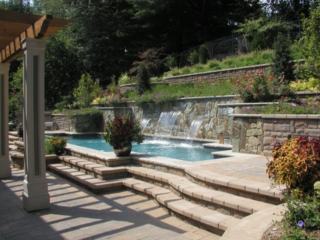 Hillside Pool Chevy Chase MD - Modern - Pool - DC Metro - by Land ...