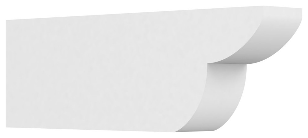 Standard Crestline Architectural Grade PVC Rafter Tail, 4"Wx8"Hx24"L ...