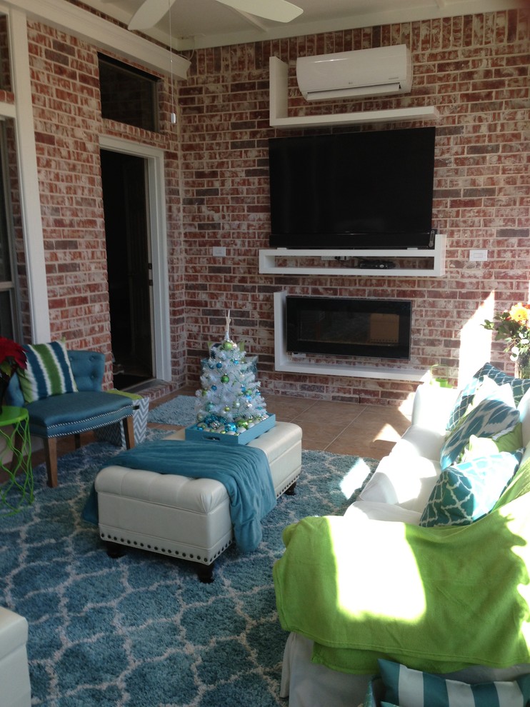 How to decorate around a Mini Split Air Conditioning and Heating Unit