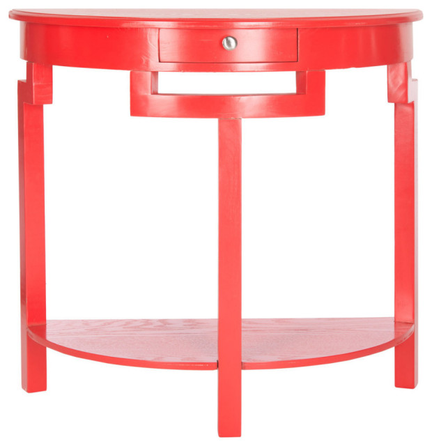 Olivia Console, Red - Contemporary - Console Tables - by Rustic Home ...