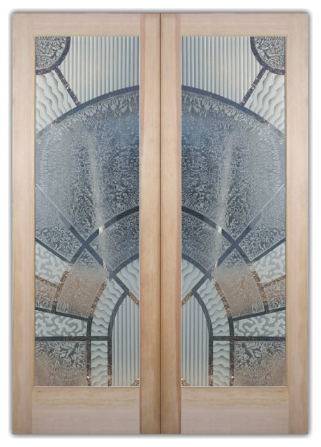 Interior Prehung Door or Interior Slab Door - Matrix Arcs - Primed - 28 ...