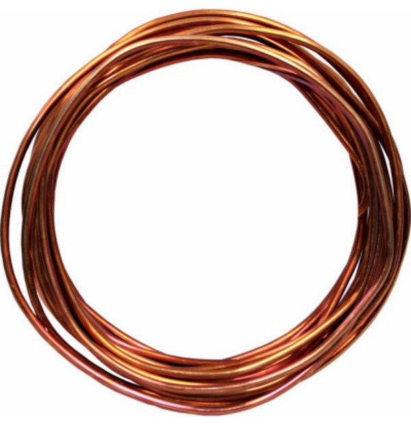 Southwire® 10638583 Solid Bare Grounding Copper Wire, #6, 15 ...