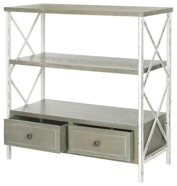 Nautical Rustic Console Table with Storage Drawers - Farmhouse ...