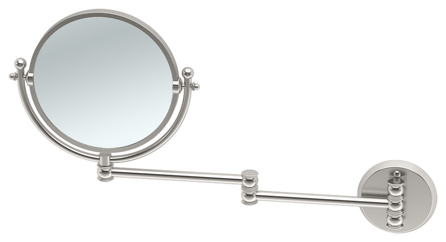 Swing Arm Wall Mirror - Traditional - Makeup Mirrors - by Bath1 | Houzz