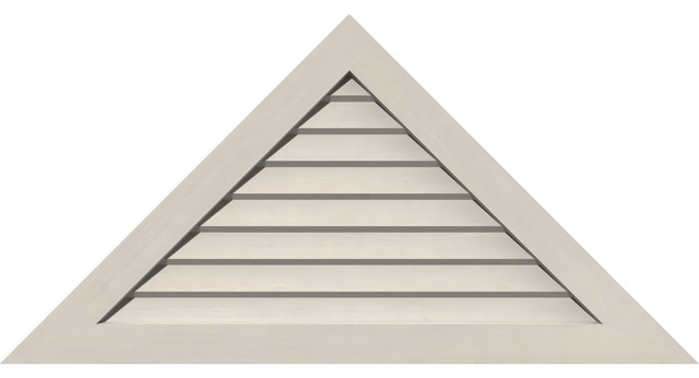 Arch Top Gable Vent, Non-Functional, Pine Gable Vent With Decorative ...