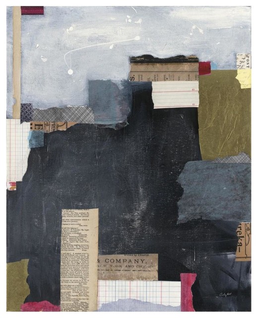 "Block Abstract II v2" Digital Paper Print by Courtney Prahl, 18"x22 ...