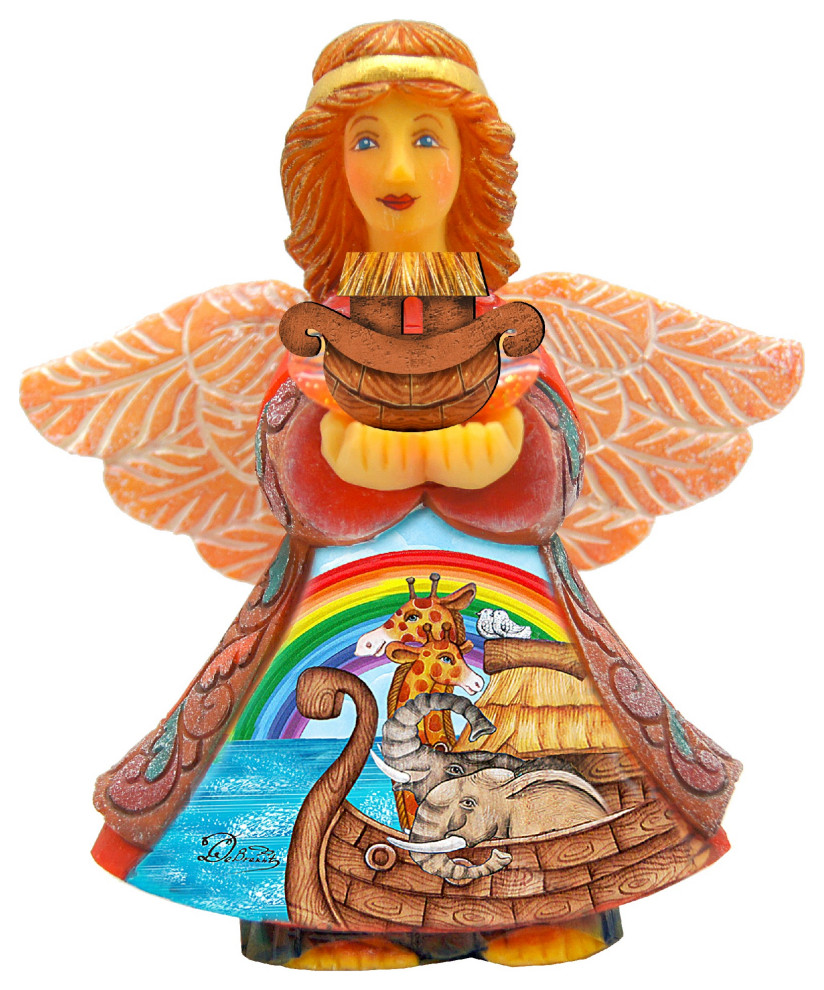 Noah Ark Angel - Contemporary - Holiday Accents And Figurines - by G ...