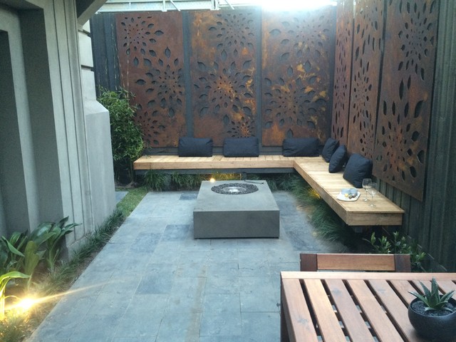 The Block Channel 9 - Patio - Melbourne - by Waddell Landscape Design ...