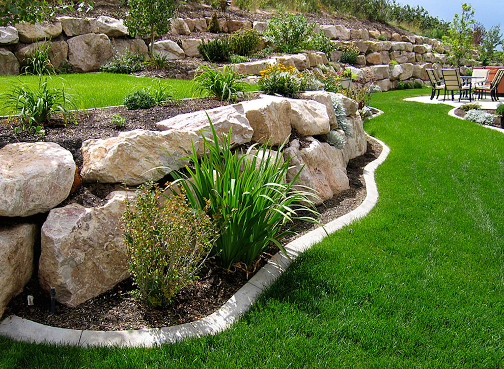 Rock Retaining Walls - Landscape - Salt Lake City - by Rockscapes