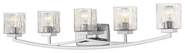 Z-LITE 1929-5V-BN 5 Light Vanity, Brushed Nickel - Contemporary ...