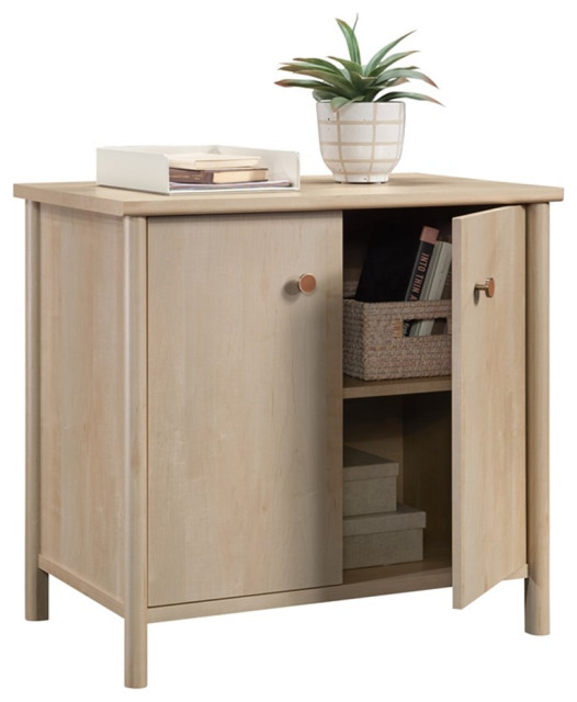 Sauder Whitaker Point Engineered Wood Library Base in Natural Maple ...