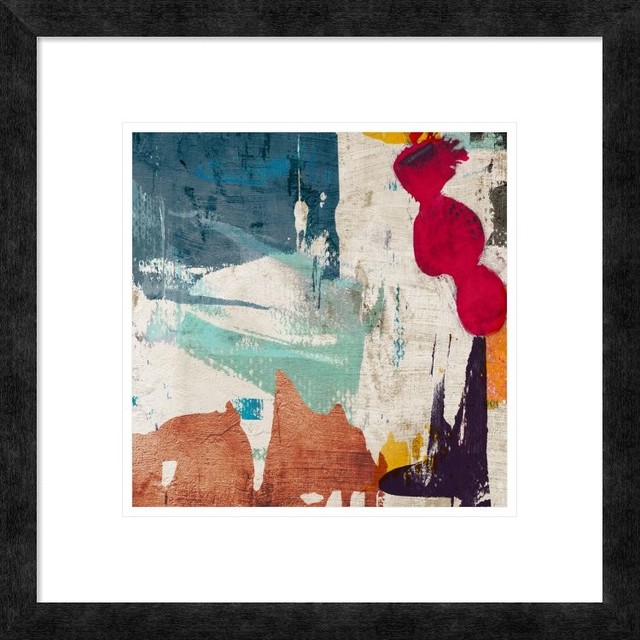 "Colors Royale I" Framed Digital Print by Anne Munson, 18"x18", 20"x20 ...