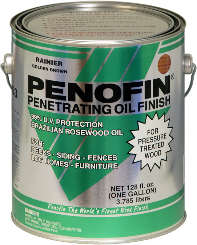 Penofin Pressure Treated, Penetrating Wood Stain, 1 Gallon ...