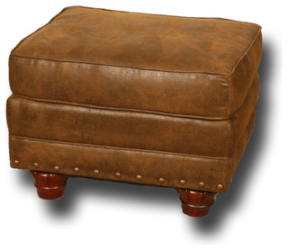 Sedona Ottoman - Southwestern - Footstools And Ottomans - by American ...