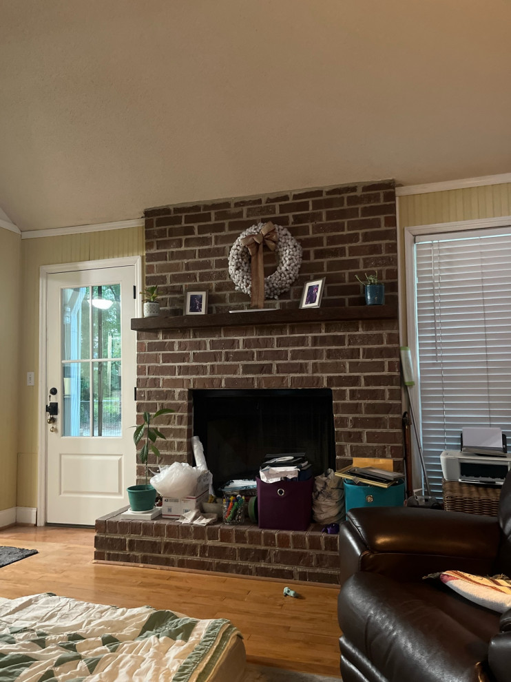 fireplace rebuild
