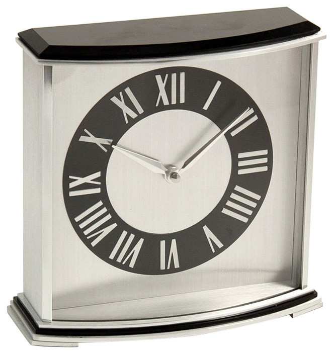 Bey Berk "Palm Springs" Clock - Contemporary - Desk And Mantel Clocks ...