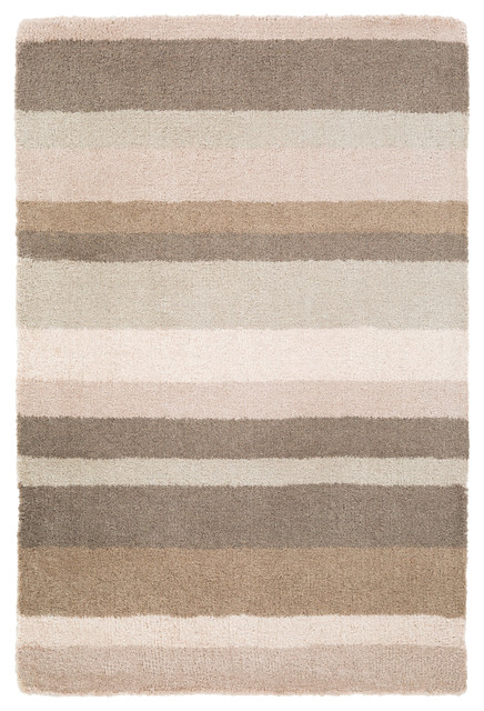 Hand Loomed Madison Square Wool Rug MDS-1010, 2' x 3' - Contemporary ...